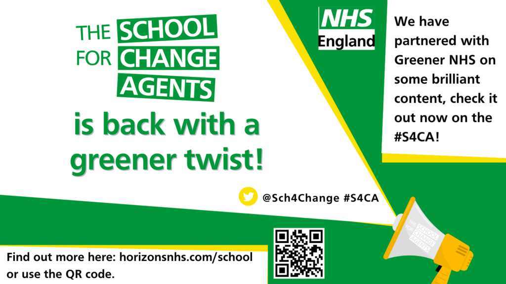 Promotional graphics for social media platforms – NHS Horizons