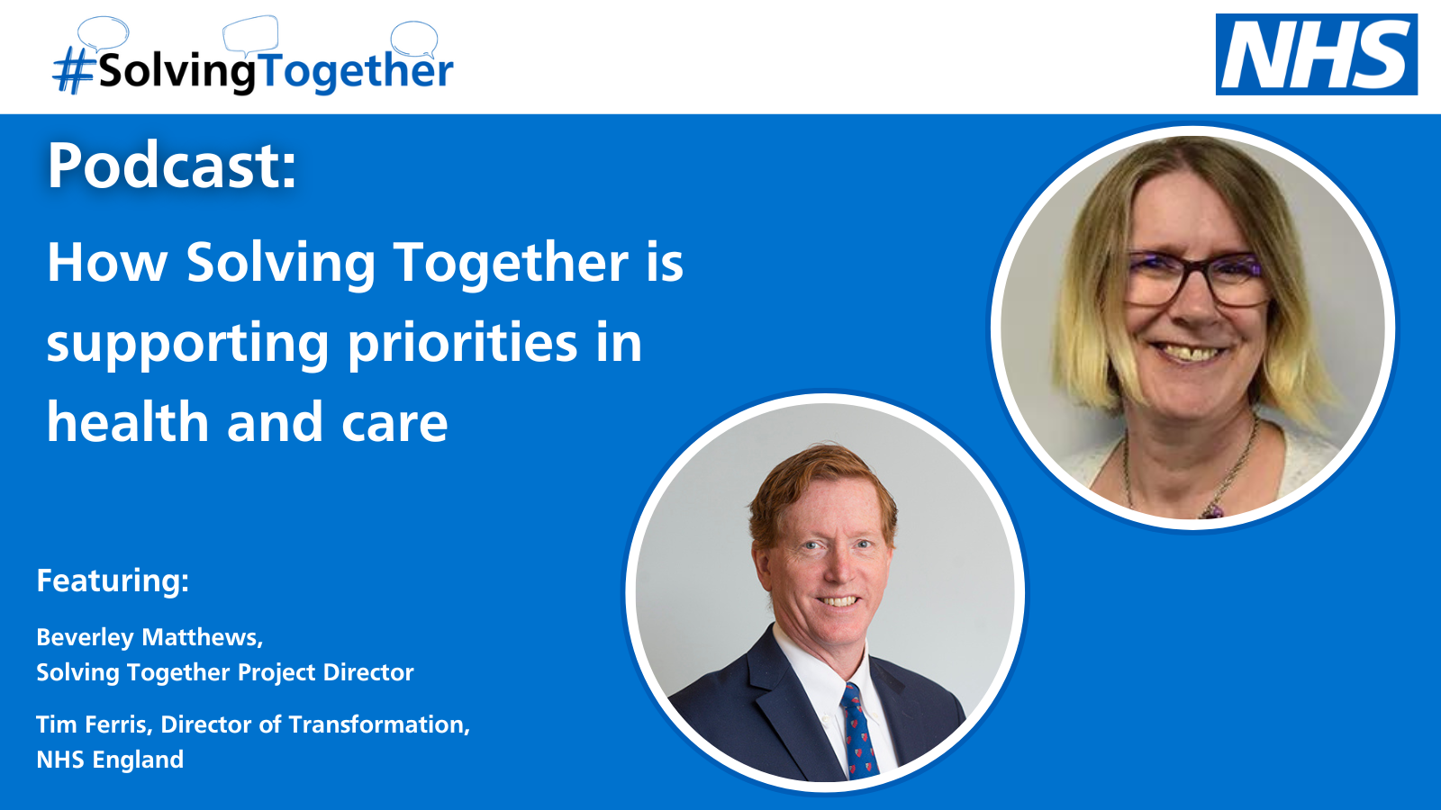 Podcast (platform – NHS Horizons